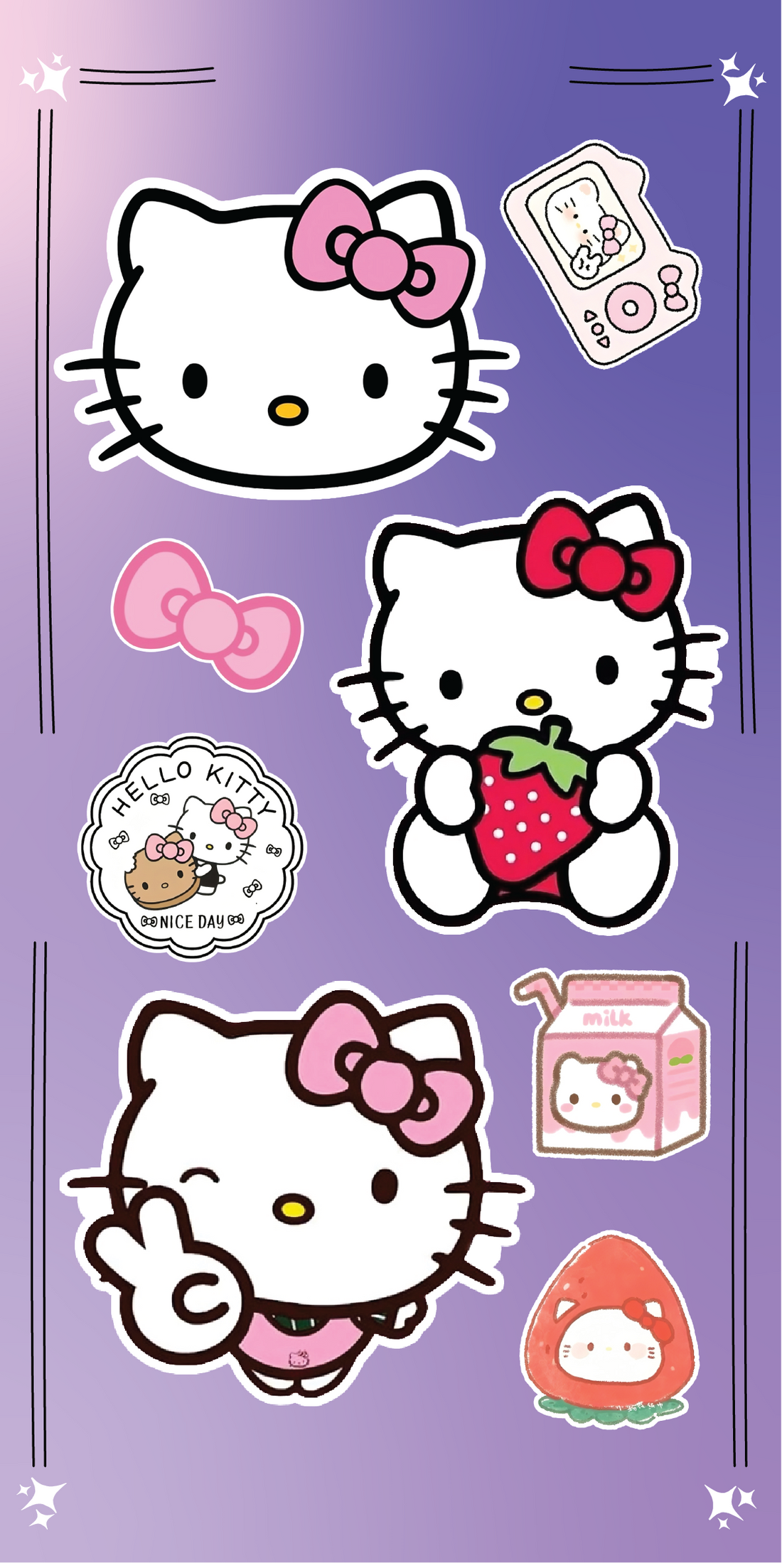 Hello Kitty Mini Sheet – Aleena Gallery